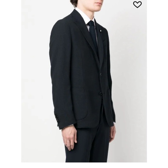 Lardini | Suits & Blazers | Nwt Lardini Single Breasted Logoembroidered ...